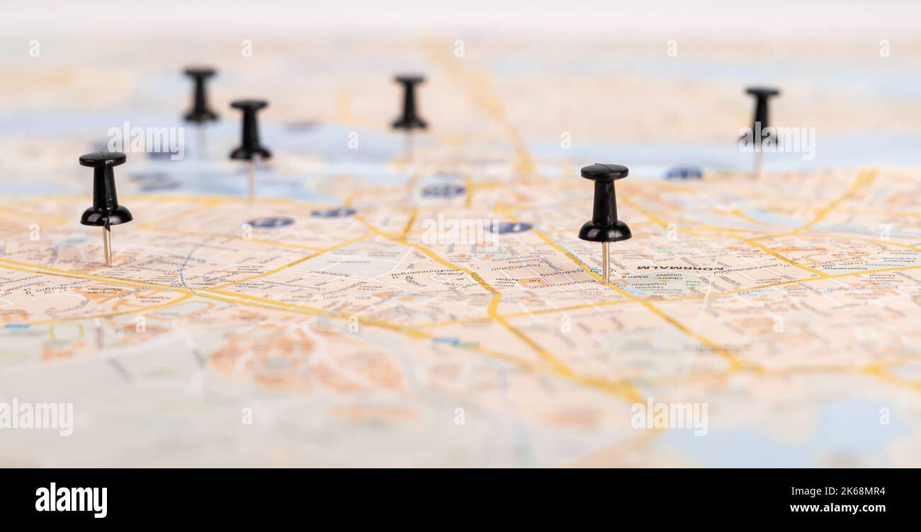 Roadmap and itinerary hi-res stock photography and images - Alamy