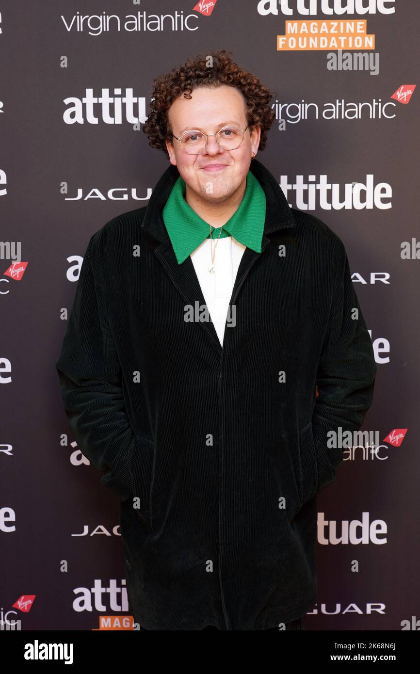 EDITORIAL USE ONLY Jack Rooke attends the Virgin Atlantic Attitude ...