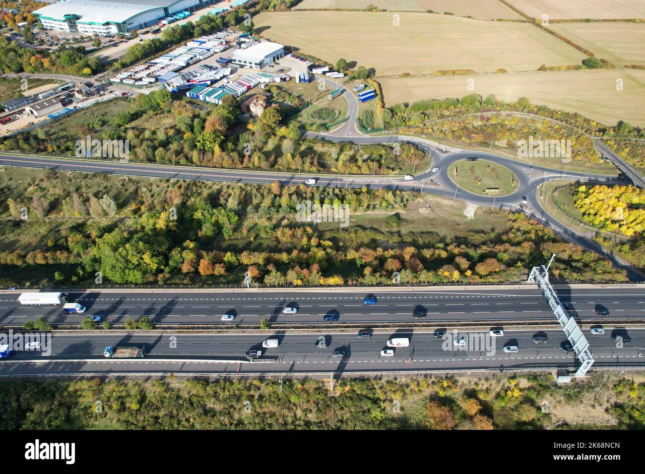 British motorways and highways hi-res stock photography and images - Alamy