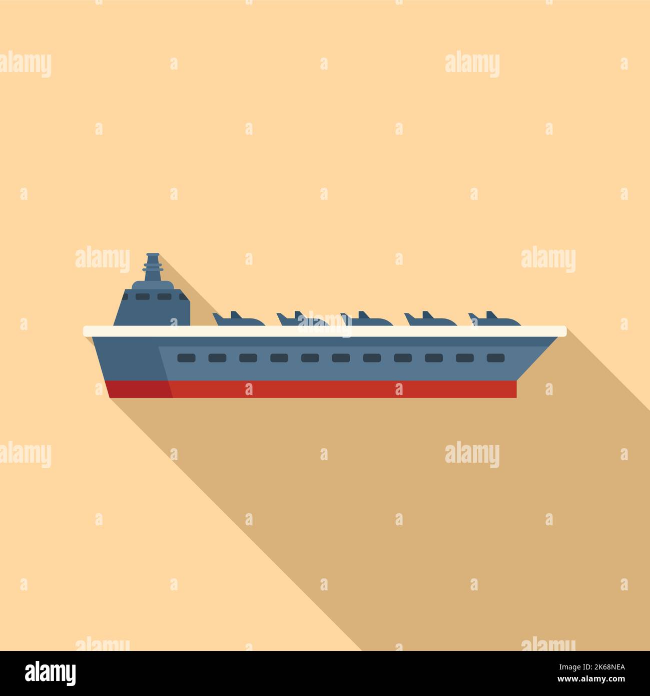 American naval warship Stock Vector Images - Alamy