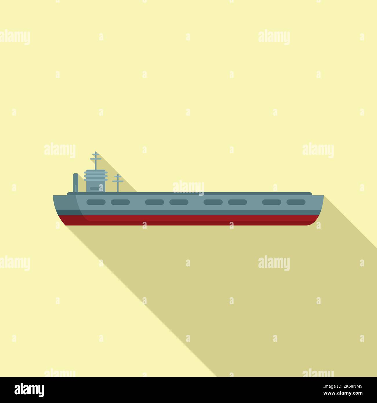 Flight aircraft carrier icon flat vector. Navy ship. Naval view Stock Vector Image & Art - Alamy