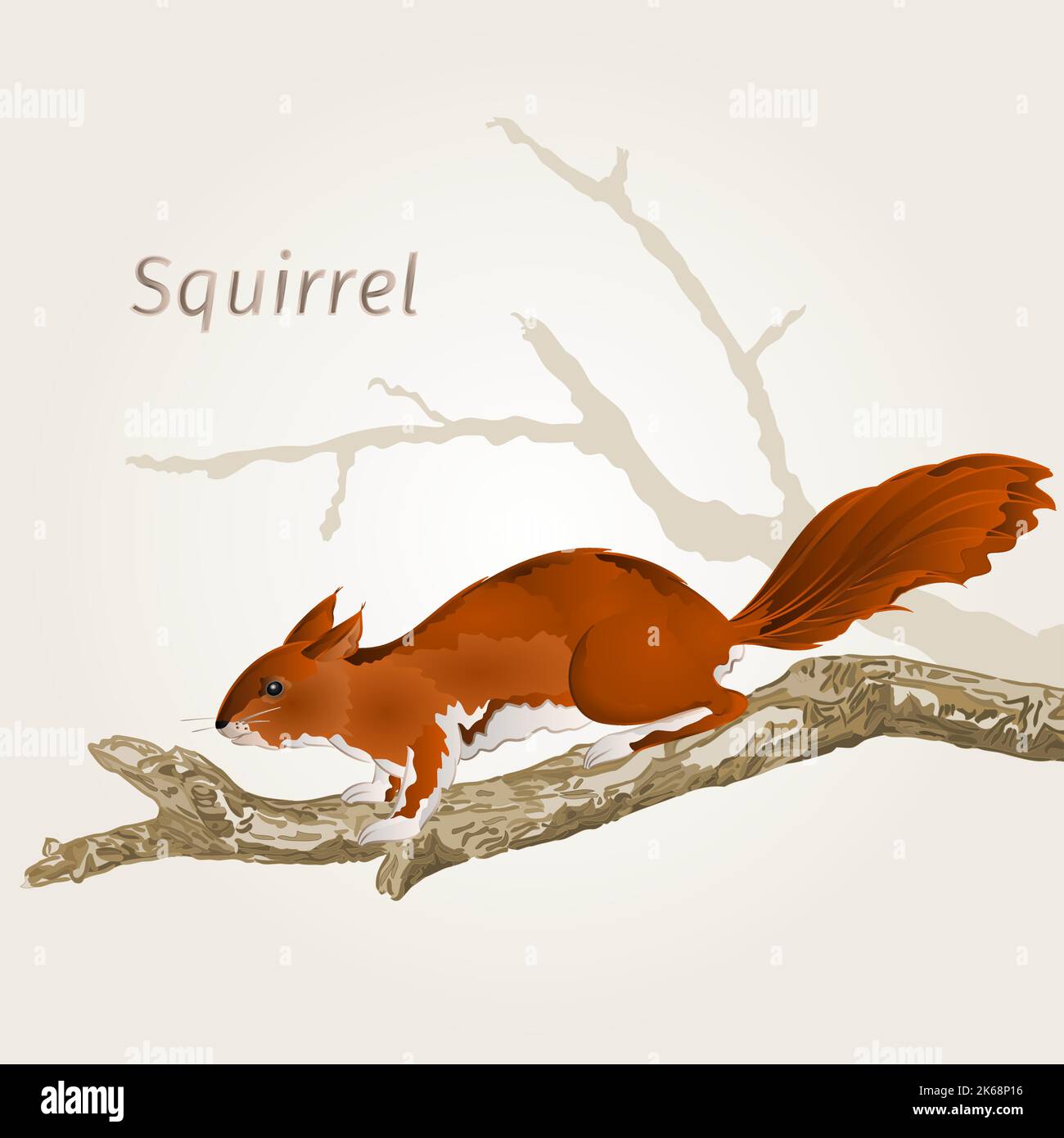 One old tree on Stock Vector Images - Alamy