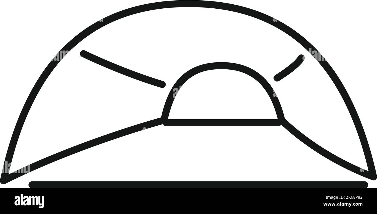 Car tunnel icon outline vector. Road view. Bridge stone Stock Vector ...