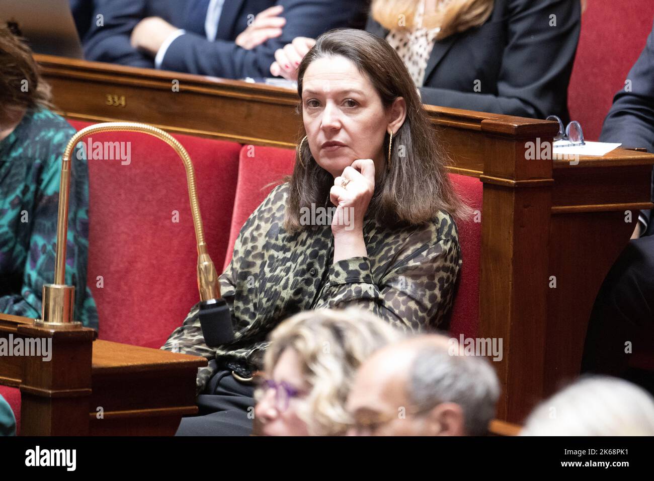 Deputy Marie-Pierre Rixain attends a session of Questions to the ...