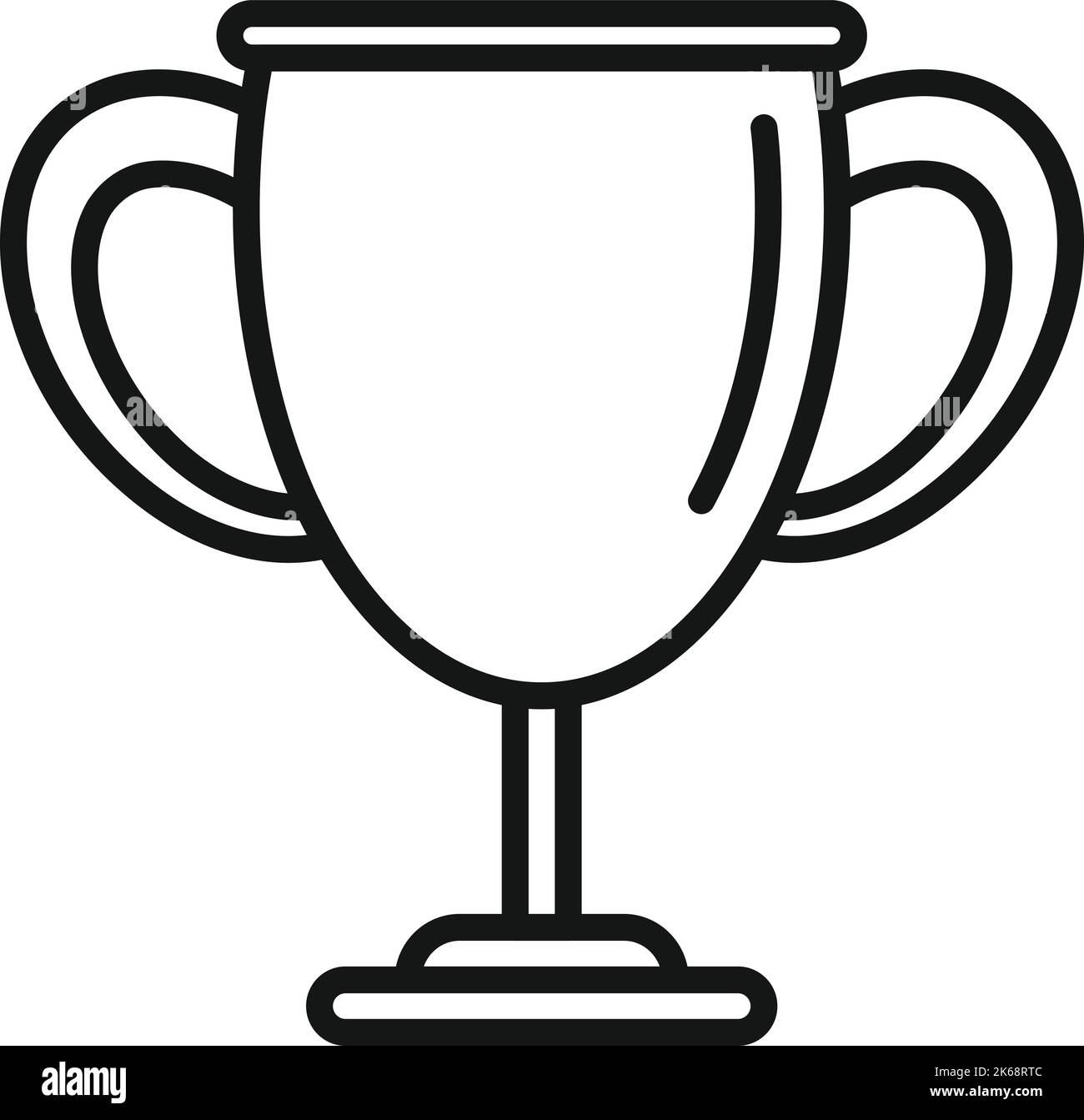 School cup icon outline vector. Test exam. Paper check Stock Vector ...