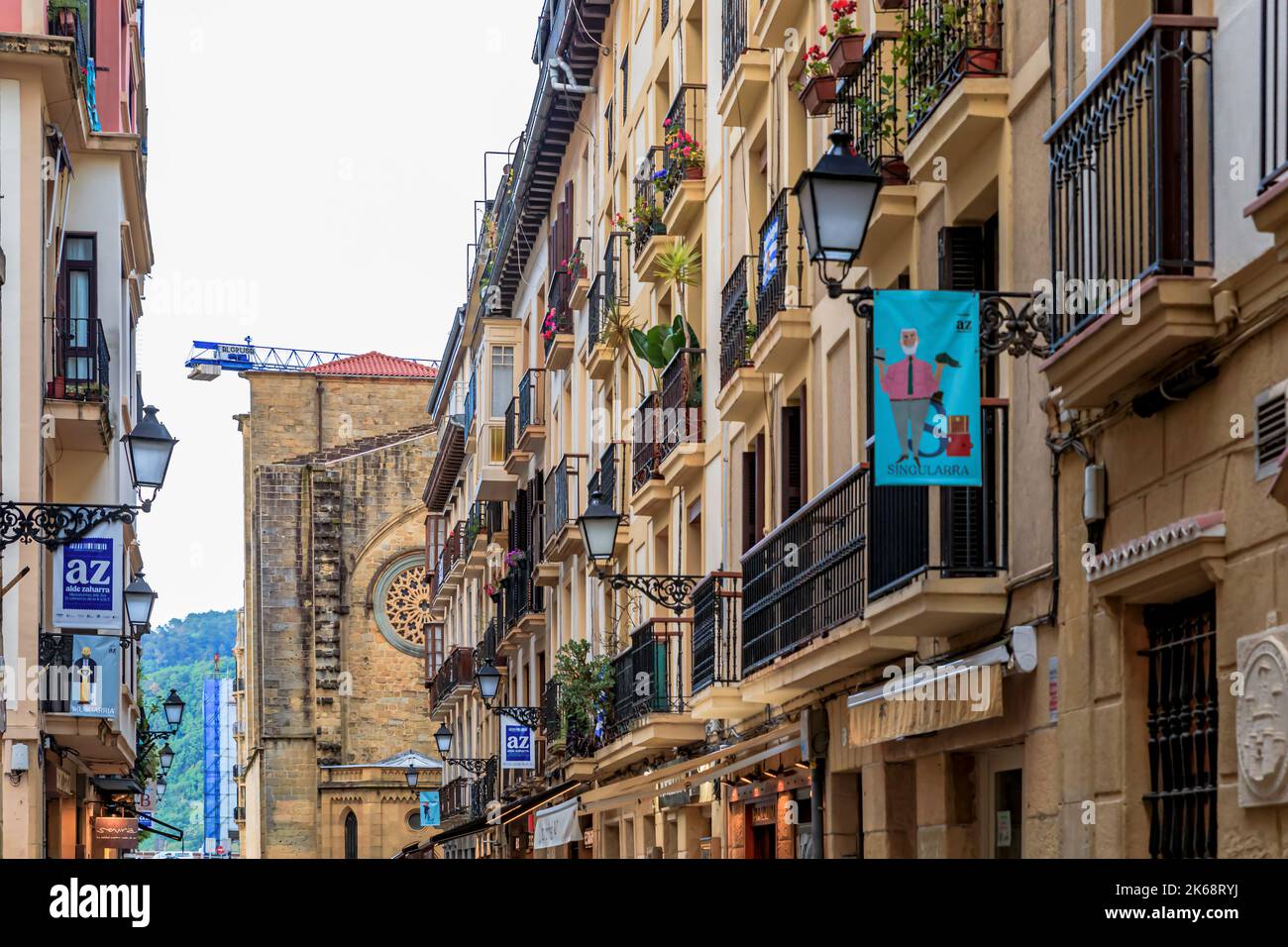 San sebastian pintxos bars old town hi-res stock photography and images ...