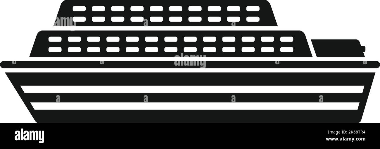 Passenger boat thailand Stock Vector Images - Alamy