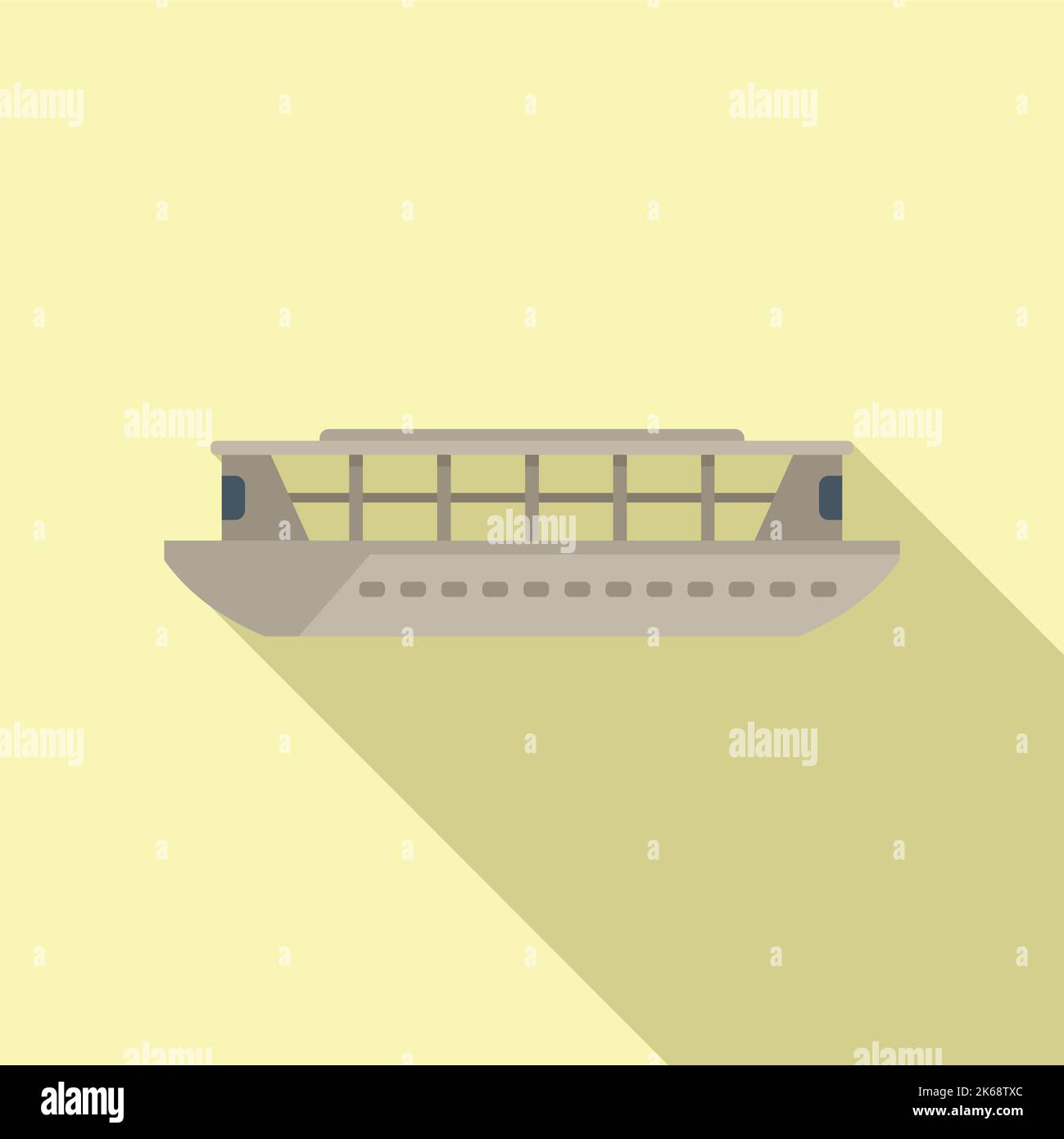 Ferry hydrofoil icon flat vector. River ship. Water sea Stock Vector Image & Art - Alamy