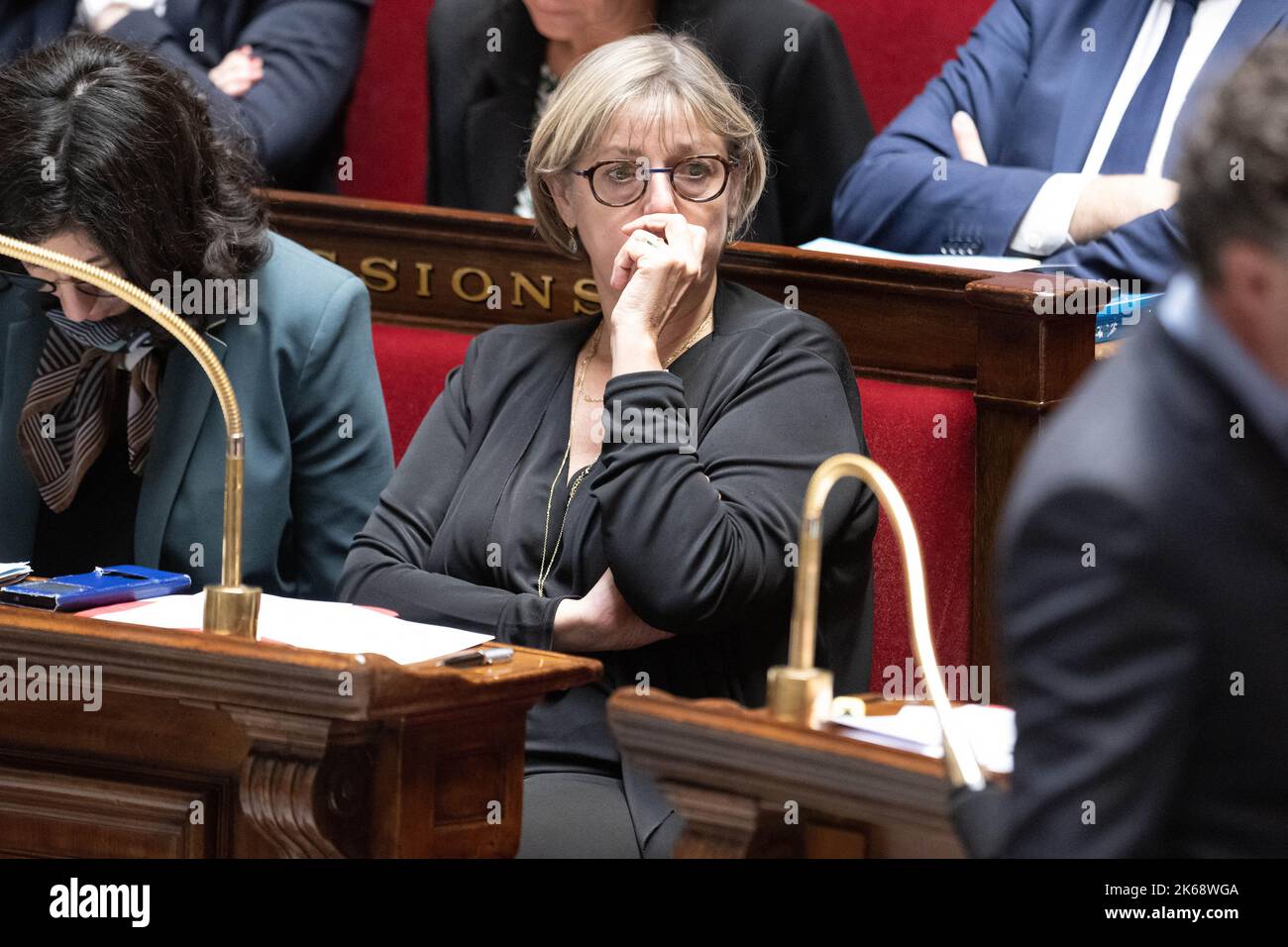 French Higher Education and Research Minister Sylvie Retailleau attends ...