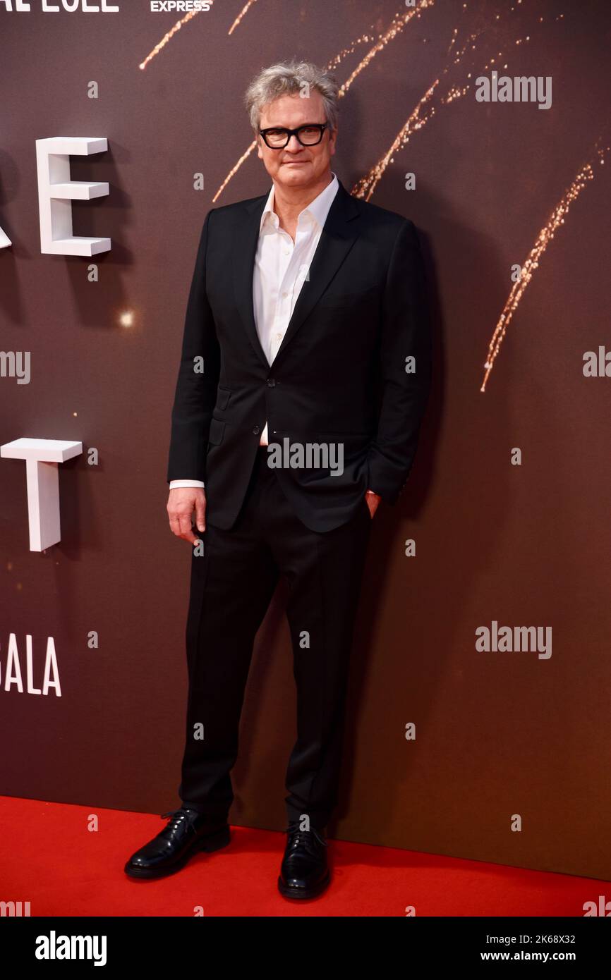 London, UK. 12th October, 2022. London, UK. Colin Firth. "Empire of ...