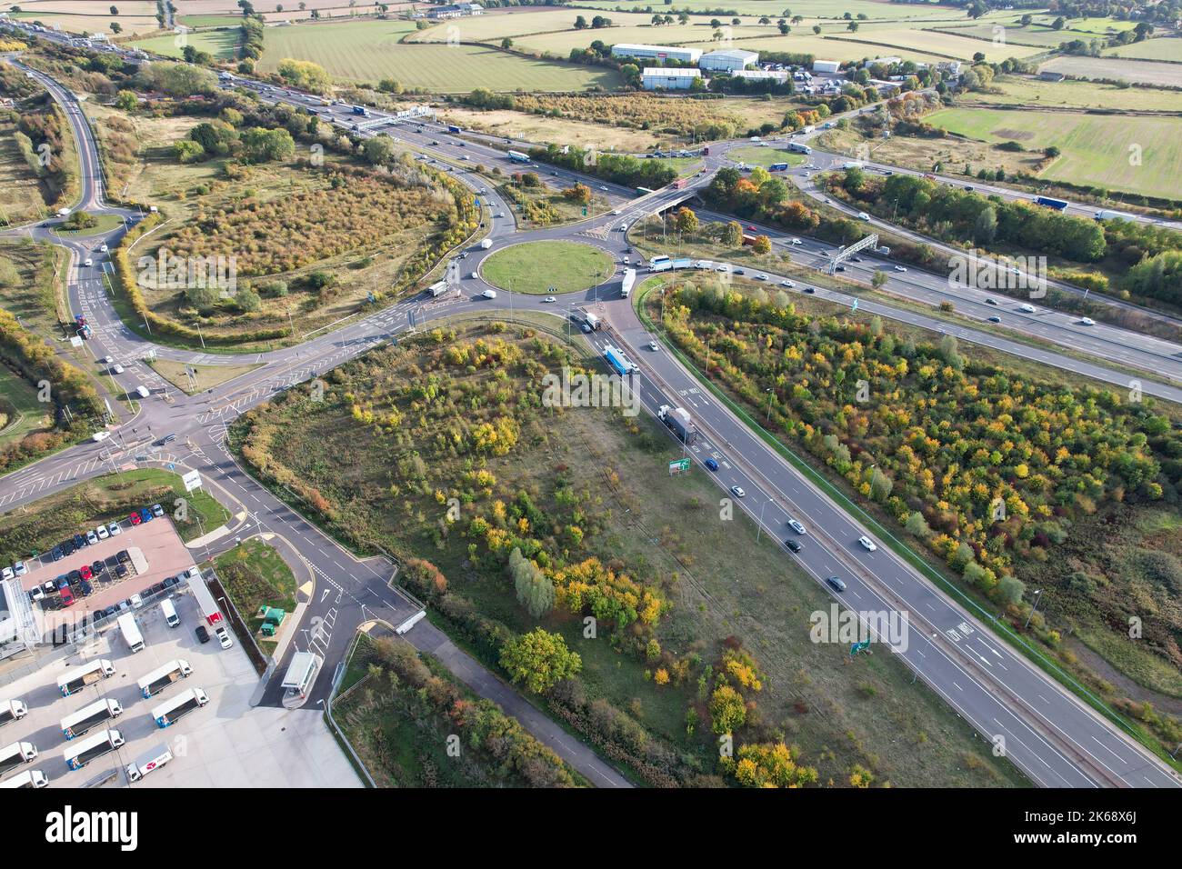 British motorways and highways hi-res stock photography and images - Alamy