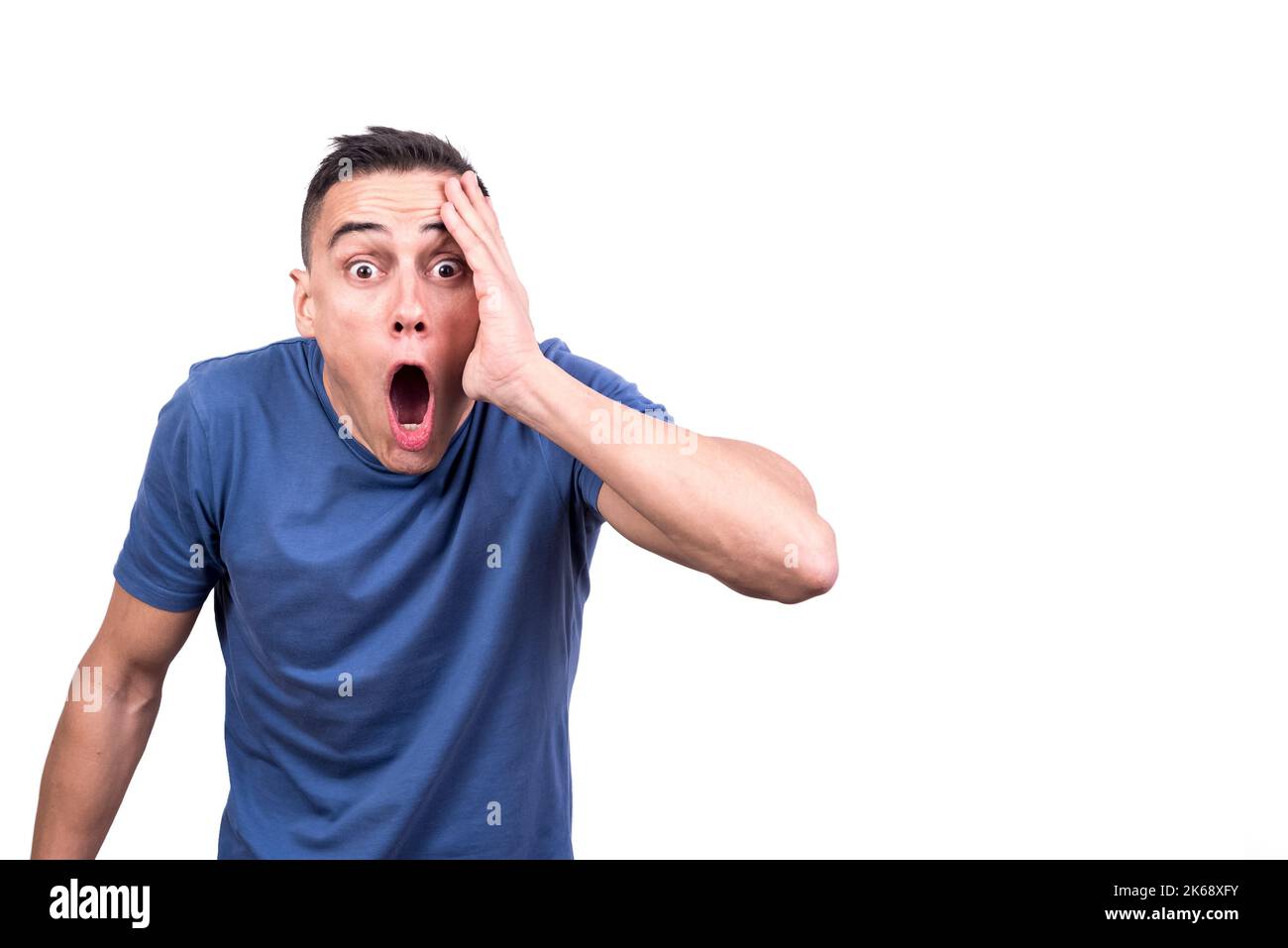 Hand cover face Cut Out Stock Images & Pictures - Alamy