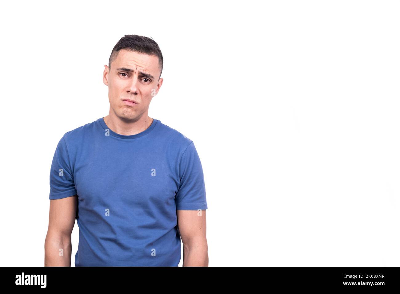 Sad expression hi-res stock photography and images - Alamy