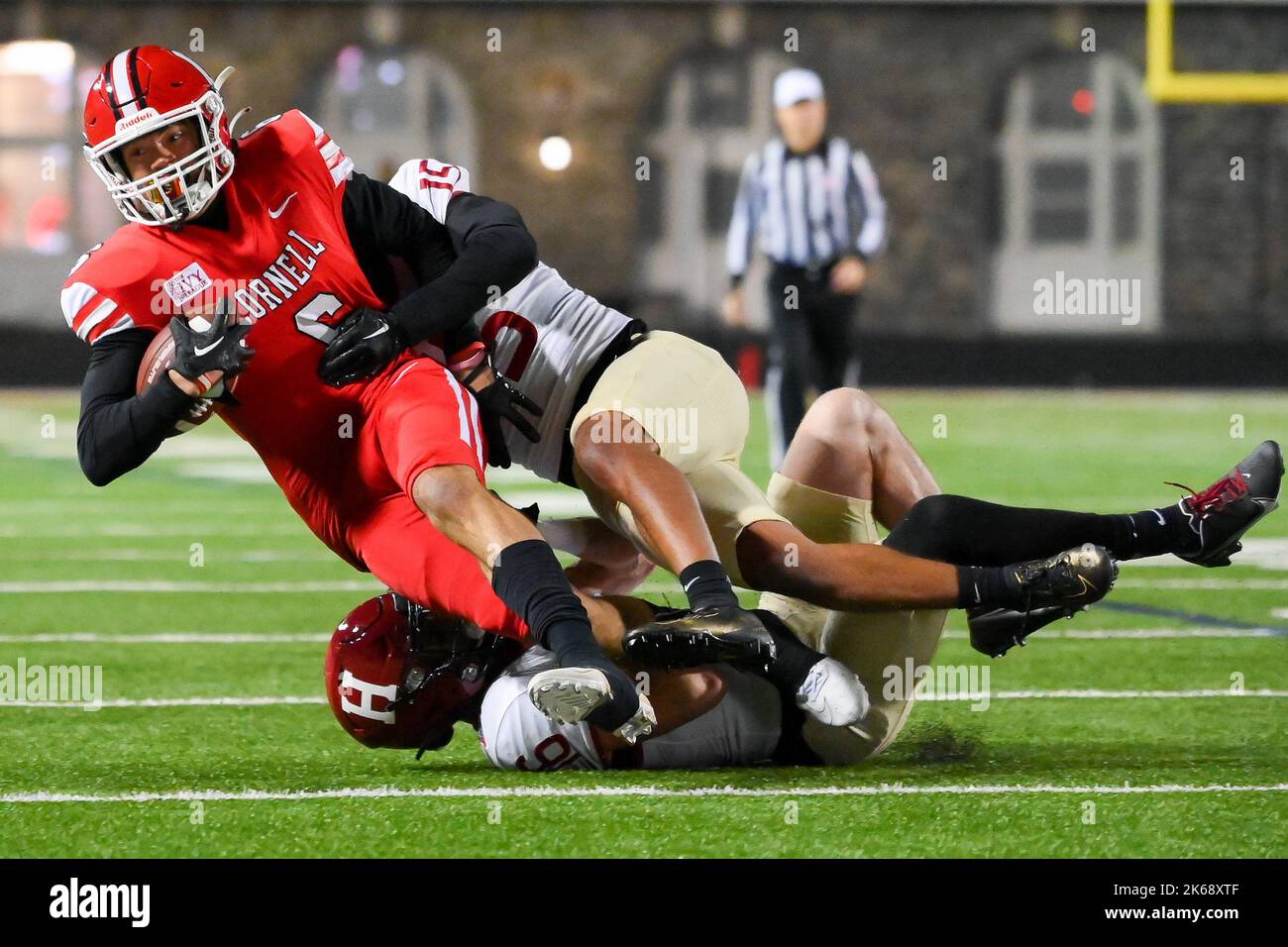 October 7, 2022: Cornell Big Red wide receiver Nicholas Laboy (6) is ...