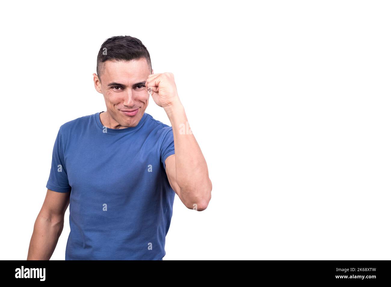 Victory to arm raising hi-res stock photography and images - Alamy