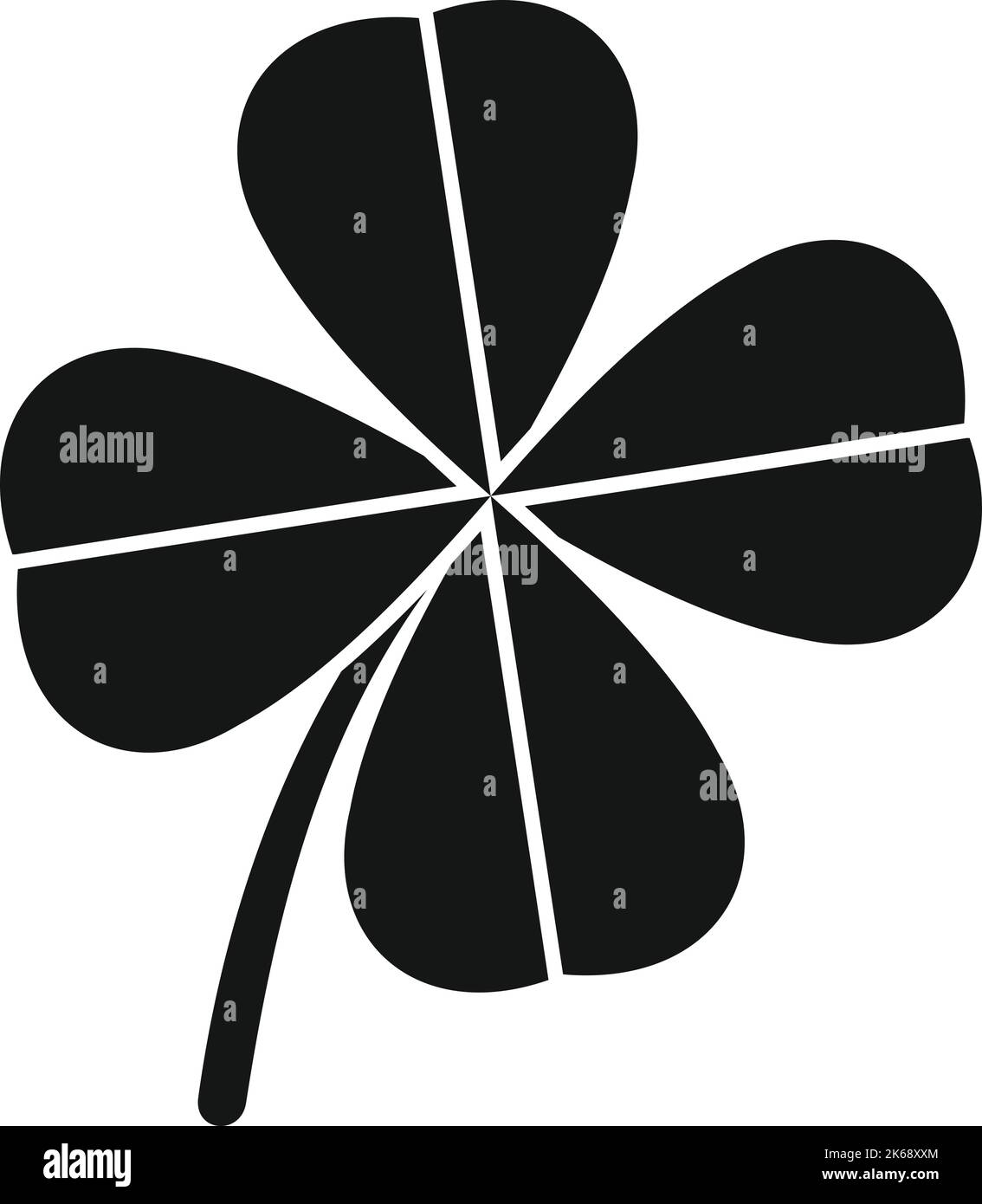 Celtic clover icon simple vector. Irish luck. Lucky day Stock Vector ...