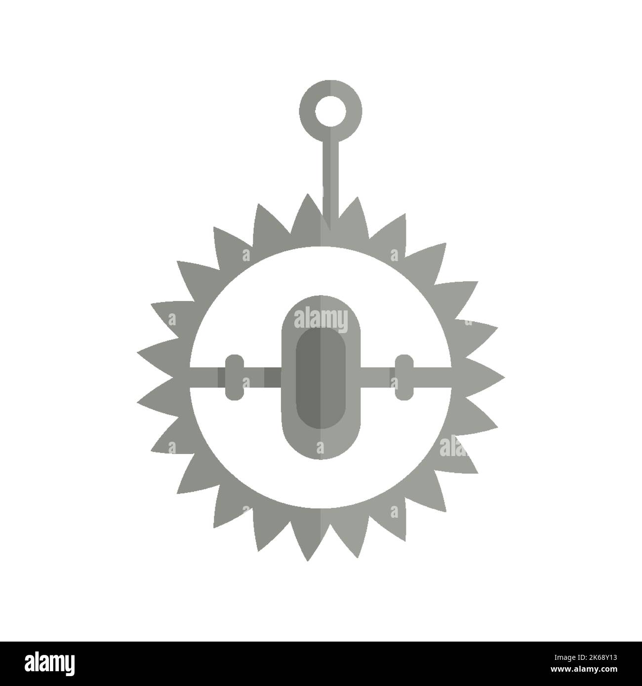 Bear trap hunting blade catch animal metal flat. Object hunt active ...