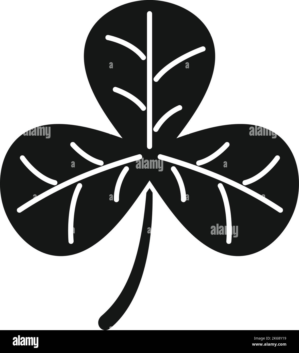 3 Leaf Clover Silhouette