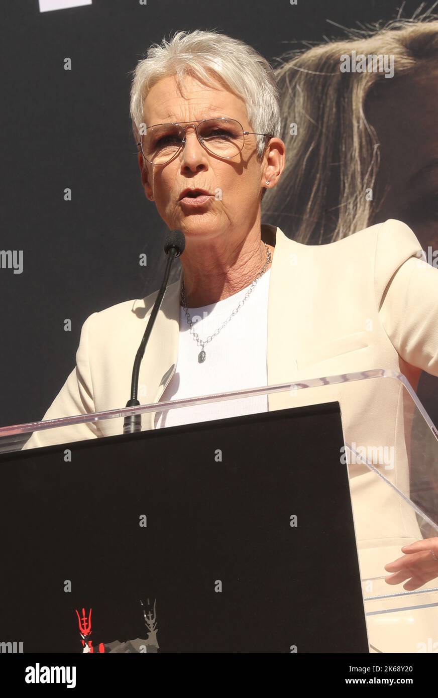 Jamie lee curtis halloween 2022 hi-res stock photography and images - Alamy
