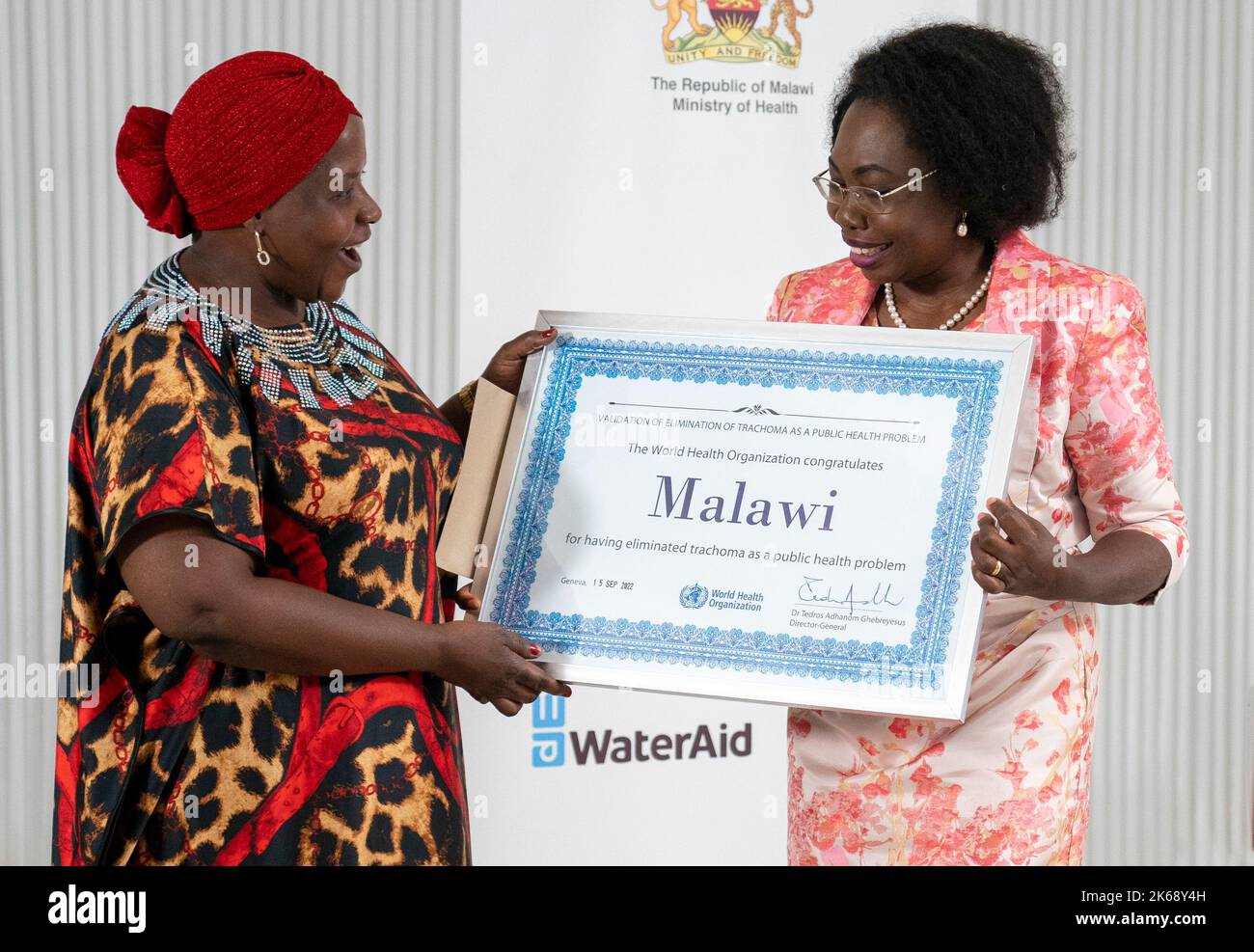 The Minister of Health, the Honourable Khumbize Kandodo Chiponda MP ...