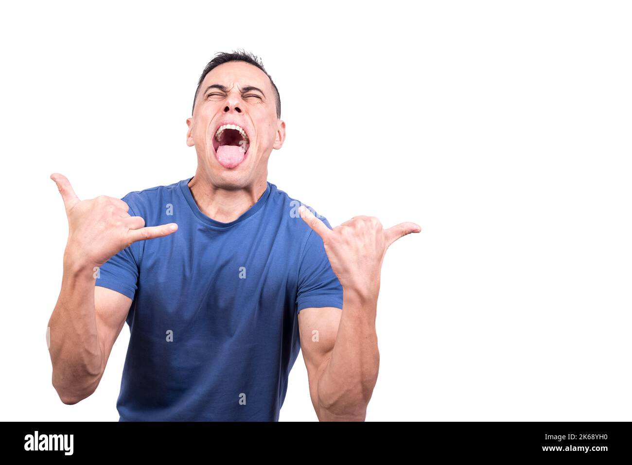 Finger tongue Cut Out Stock Images & Pictures - Alamy