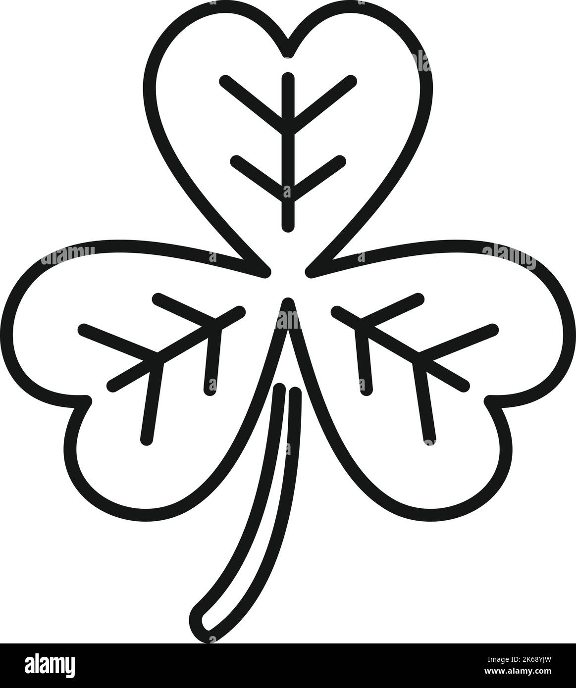 Trefoil shape Black and White Stock Photos & Images - Alamy