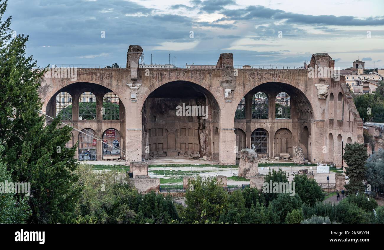 Imperial forum domus hi-res stock photography and images - Alamy