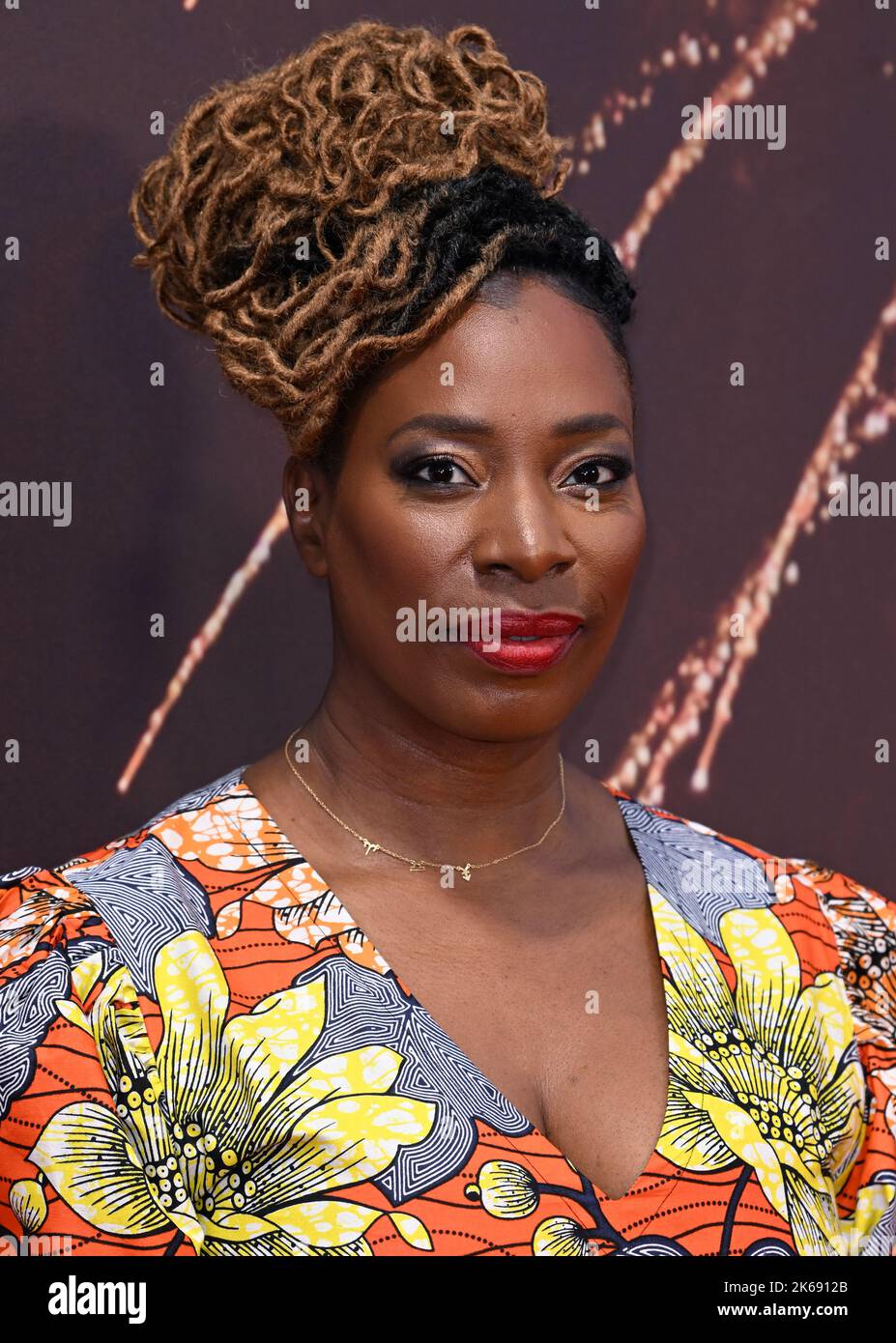October 12th, 2022. London, UK. Tanya Moodie arriving at the BFI London ...