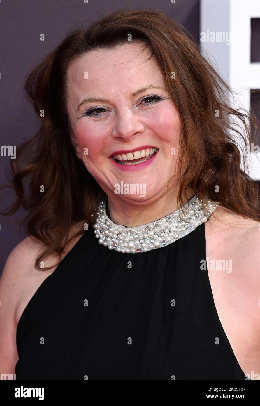 October 12th, 2022. London, UK. Monica Dolan arriving at the BFI London ...