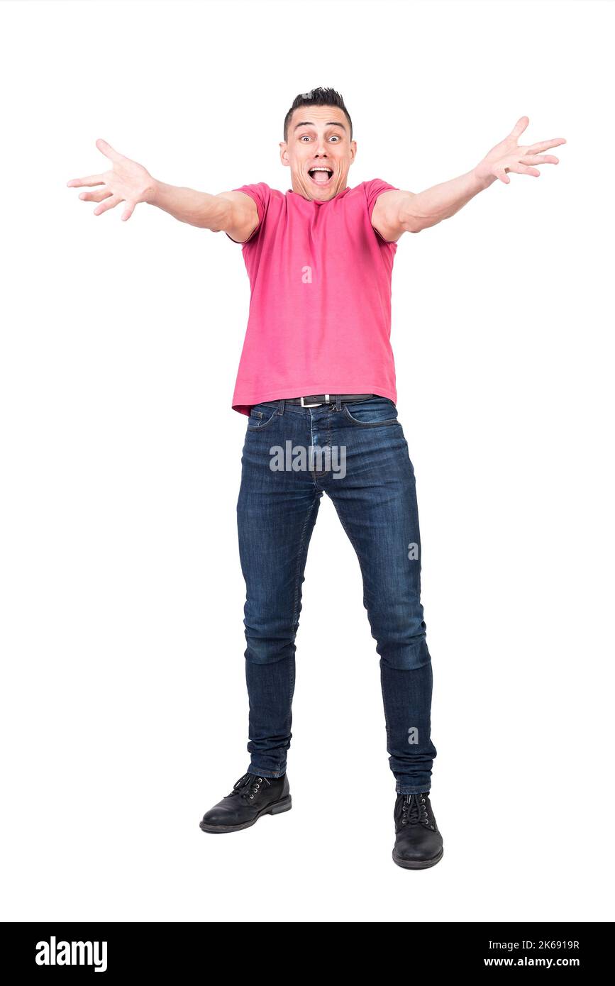 Man hug Cut Out Stock Images & Pictures - Alamy