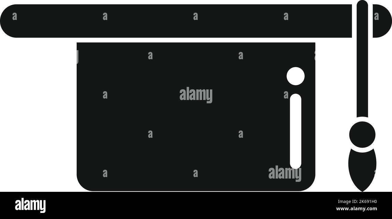 Master hat graduation icon simple vector. School cap. Online student ...