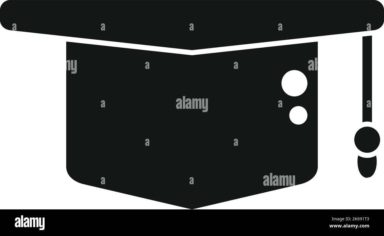 Graduation hat icon simple vector. Diploma graduation. Success master Stock Vector Image & Art ...