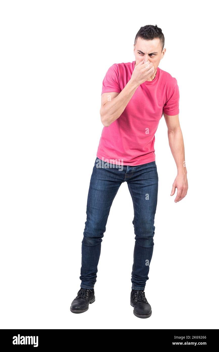 Man bad breath not woman Cut Out Stock Images & Pictures - Alamy