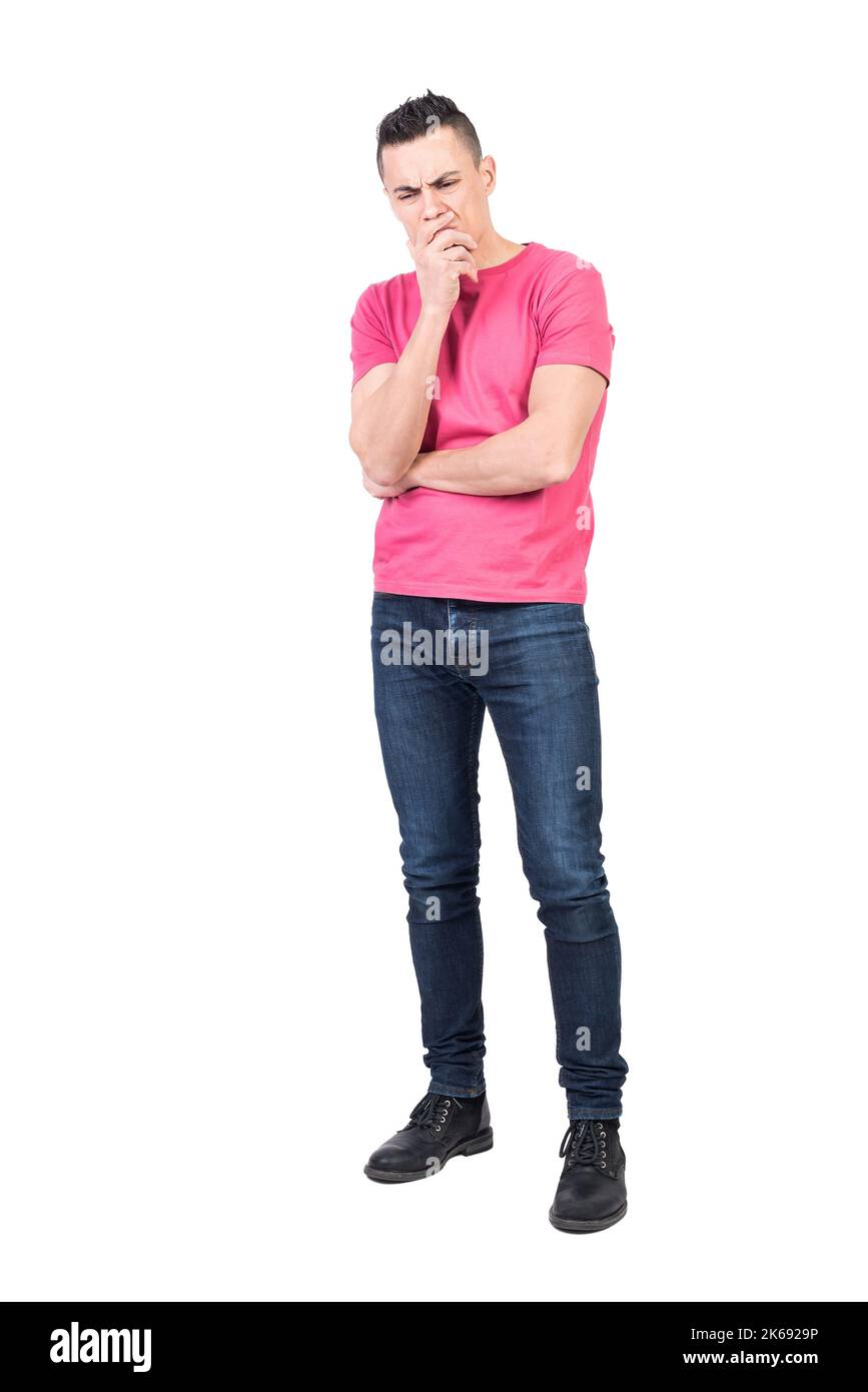 Thoughtful frown hi-res stock photography and images - Alamy