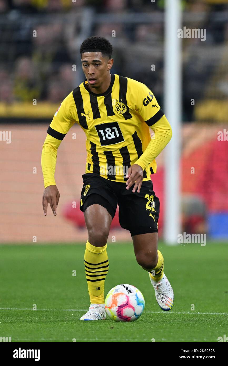 Naples, Italy. 12th Oct, 2022. DORTMUND - Jude Bellingham of Borussia ...