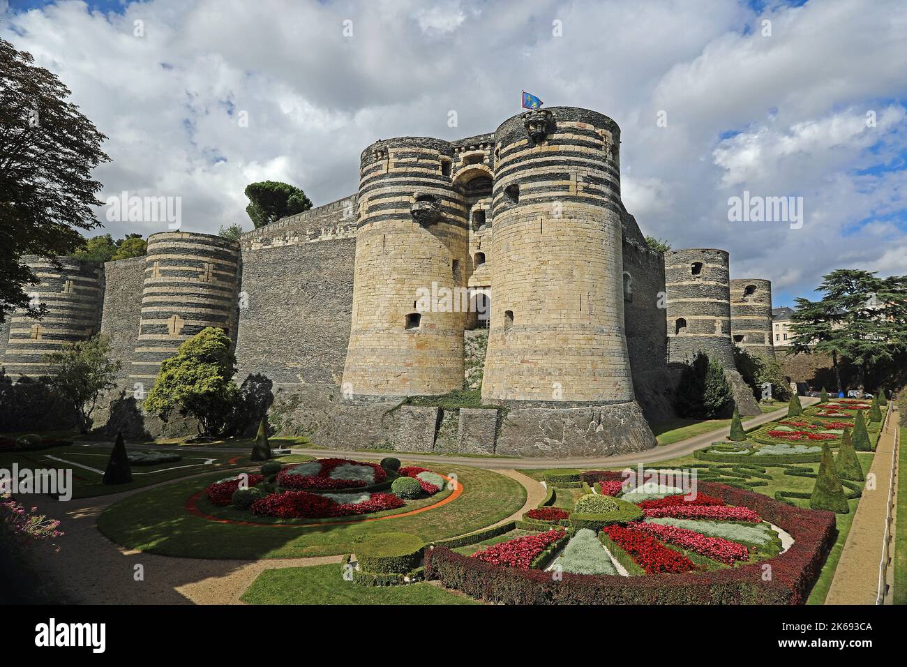 Angers Castle, Angers, France Stock Photo - Alamy