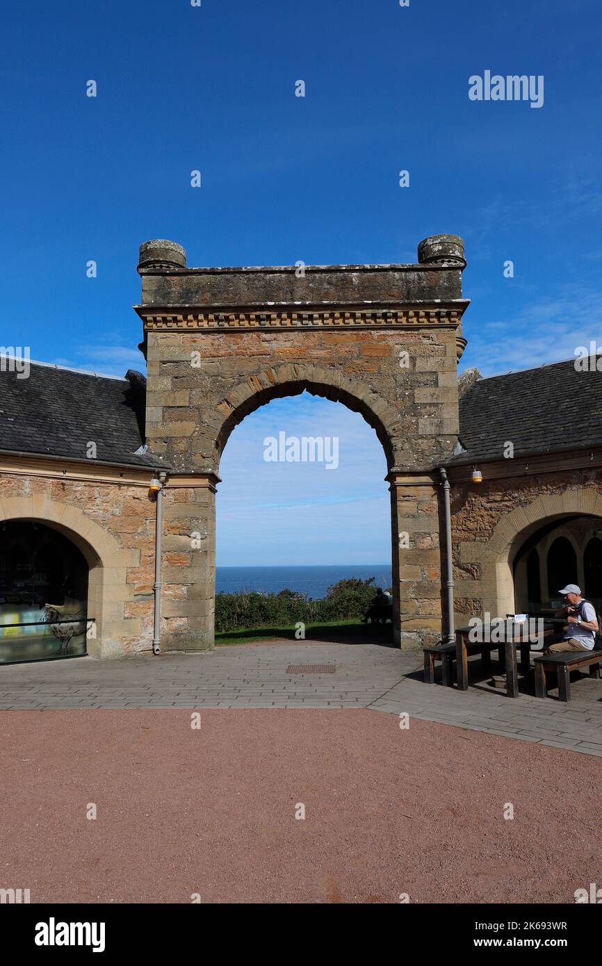 The Courtyard at Culzean Castle & Country Park, Maybole, Carrick, Ayr ...
