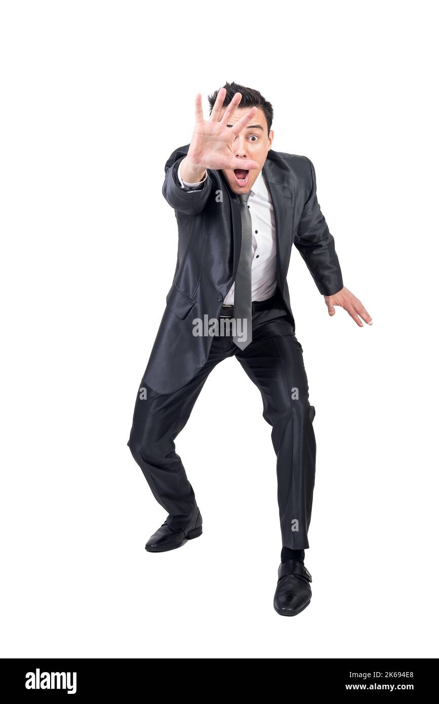 Gesture restrict Cut Out Stock Images & Pictures - Alamy