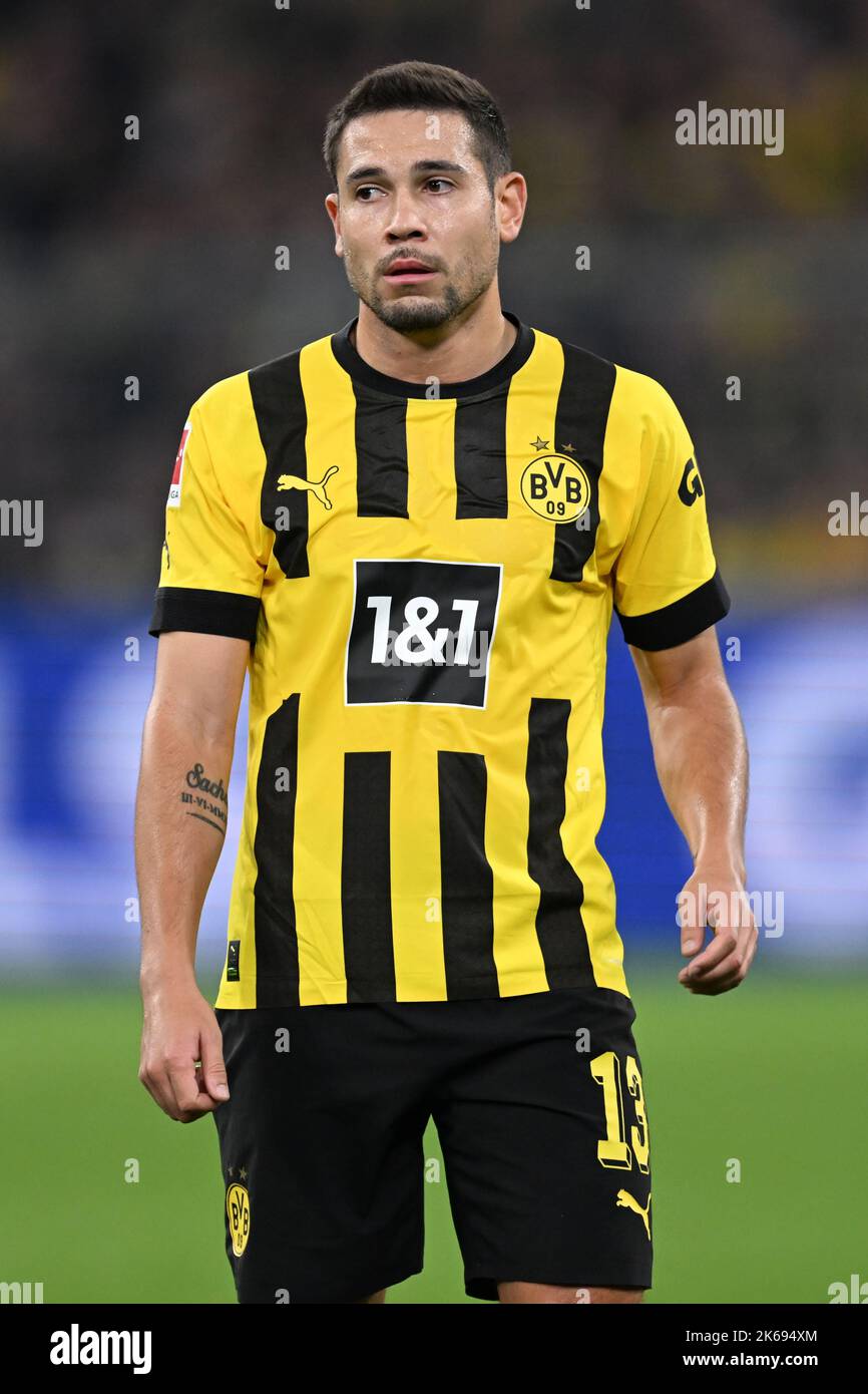 Naples, Italy. 12th Oct, 2022. DORTMUND - Raphael Guerreiro of Borussia ...