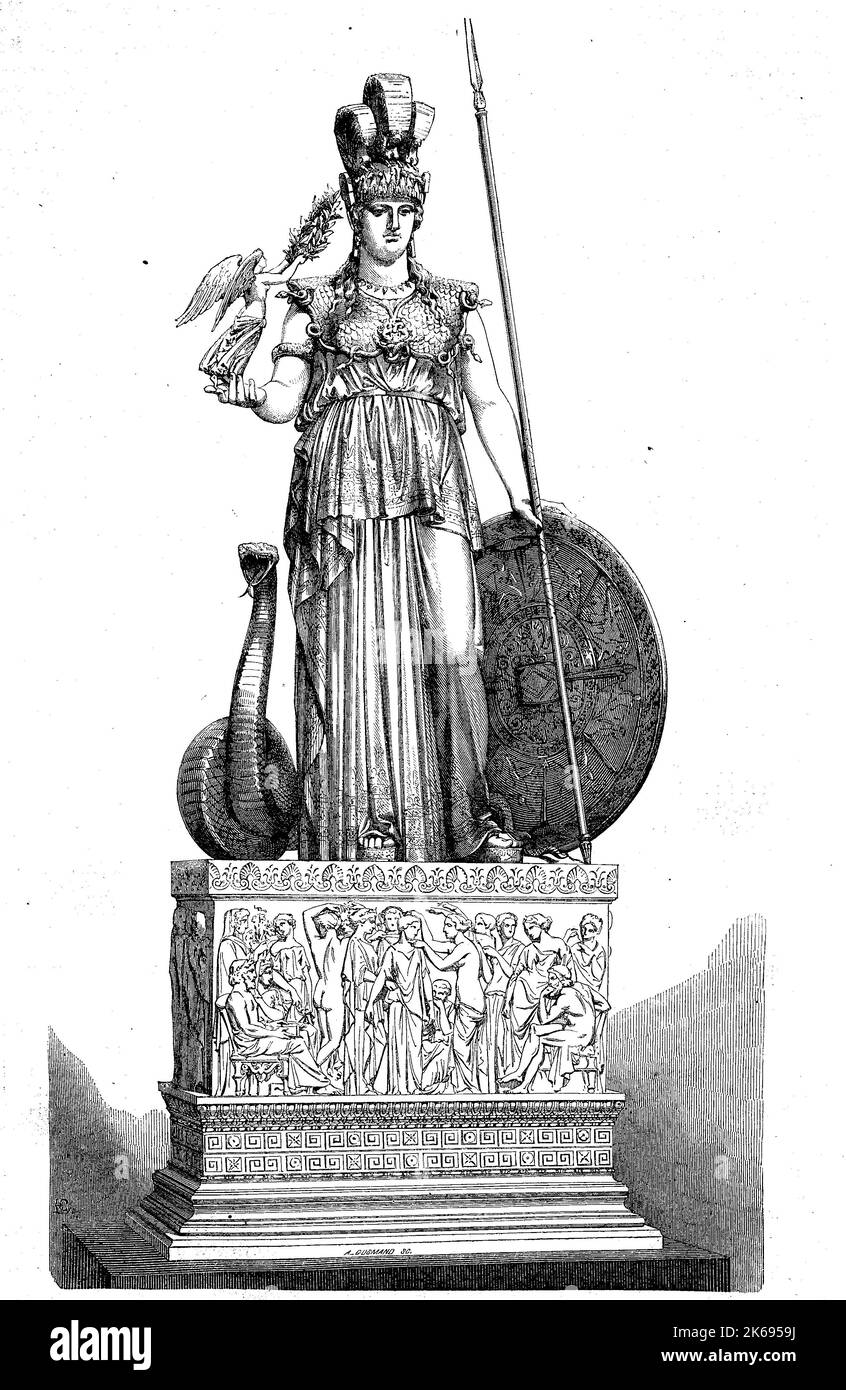 Digital improved reproduction, Minerva was the Roman goddess of wisdom ...