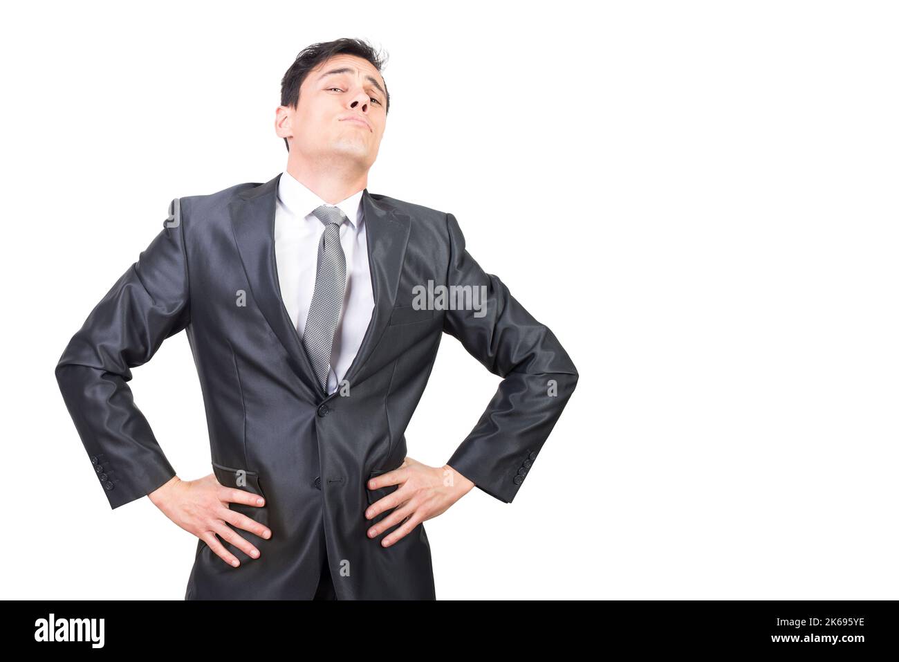 Confident ceo in suit Cut Out Stock Images & Pictures - Alamy