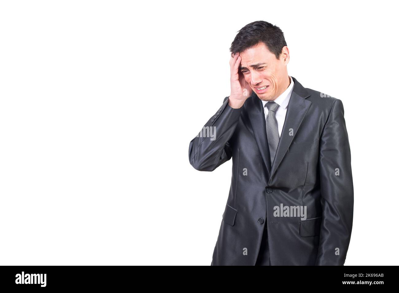 Crisis crying Cut Out Stock Images & Pictures - Alamy