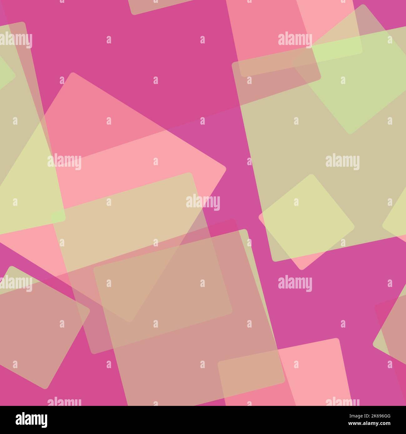 Abstract seamless pattern of randomly arranged overlapping transparent rectangles,squares of ...