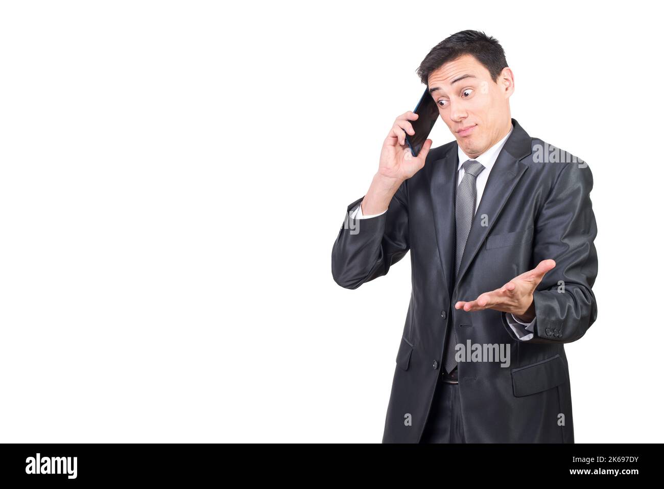 Confused puzzled man in Cut Out Stock Images & Pictures - Alamy