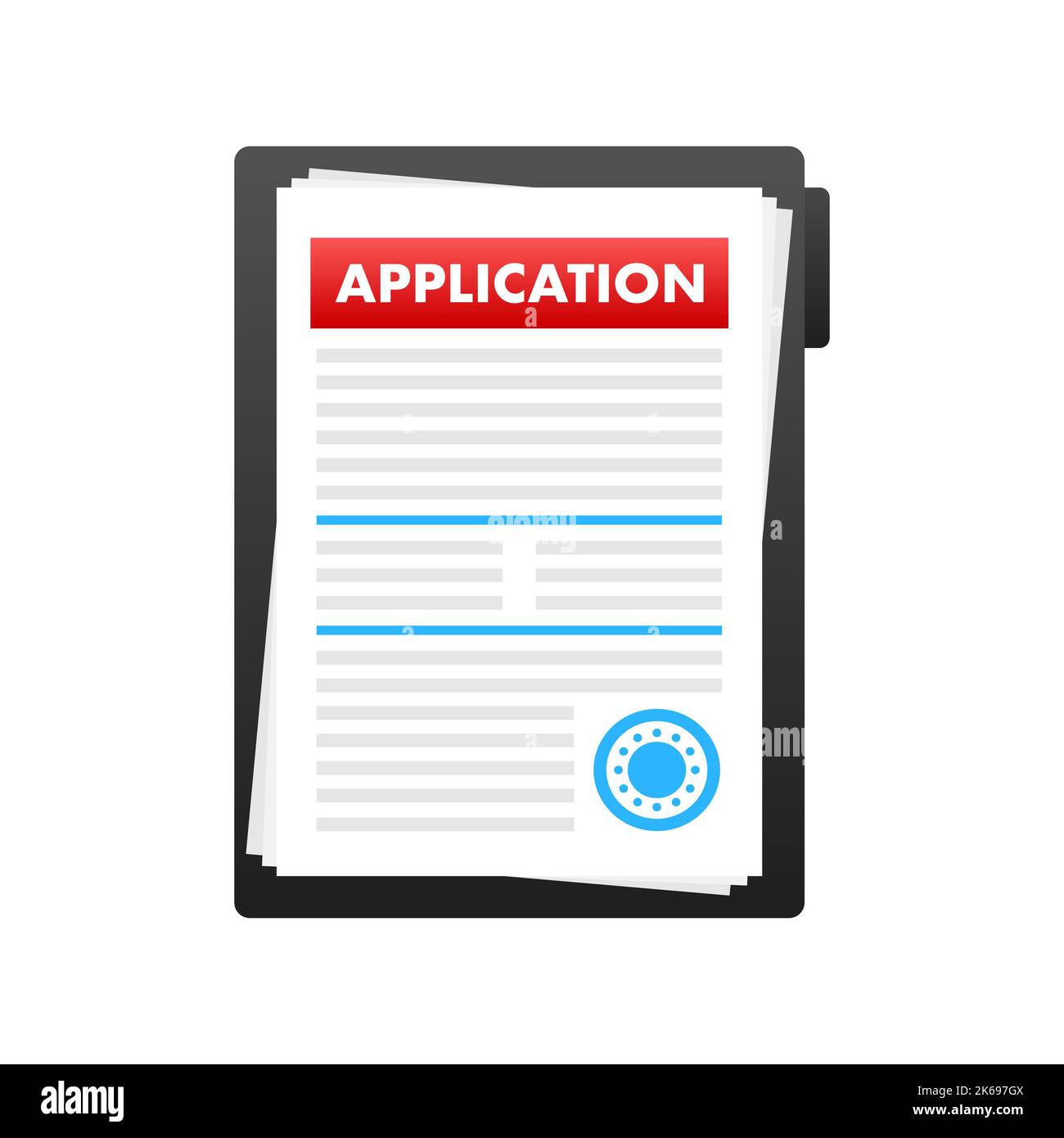 Mortgage application form information Cut Out Stock Images & Pictures ...