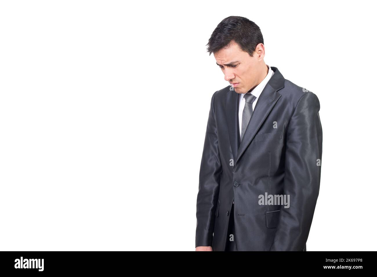 Sad man suit Cut Out Stock Images & Pictures - Alamy