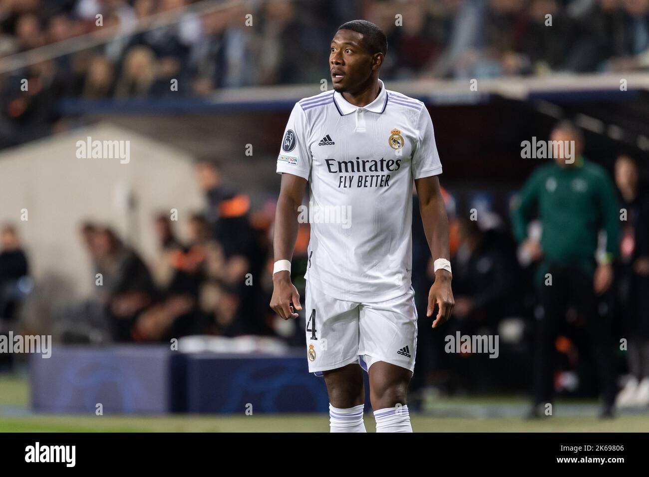 David Alaba of Real Madrid seen during the UEFA Champions League Group ...