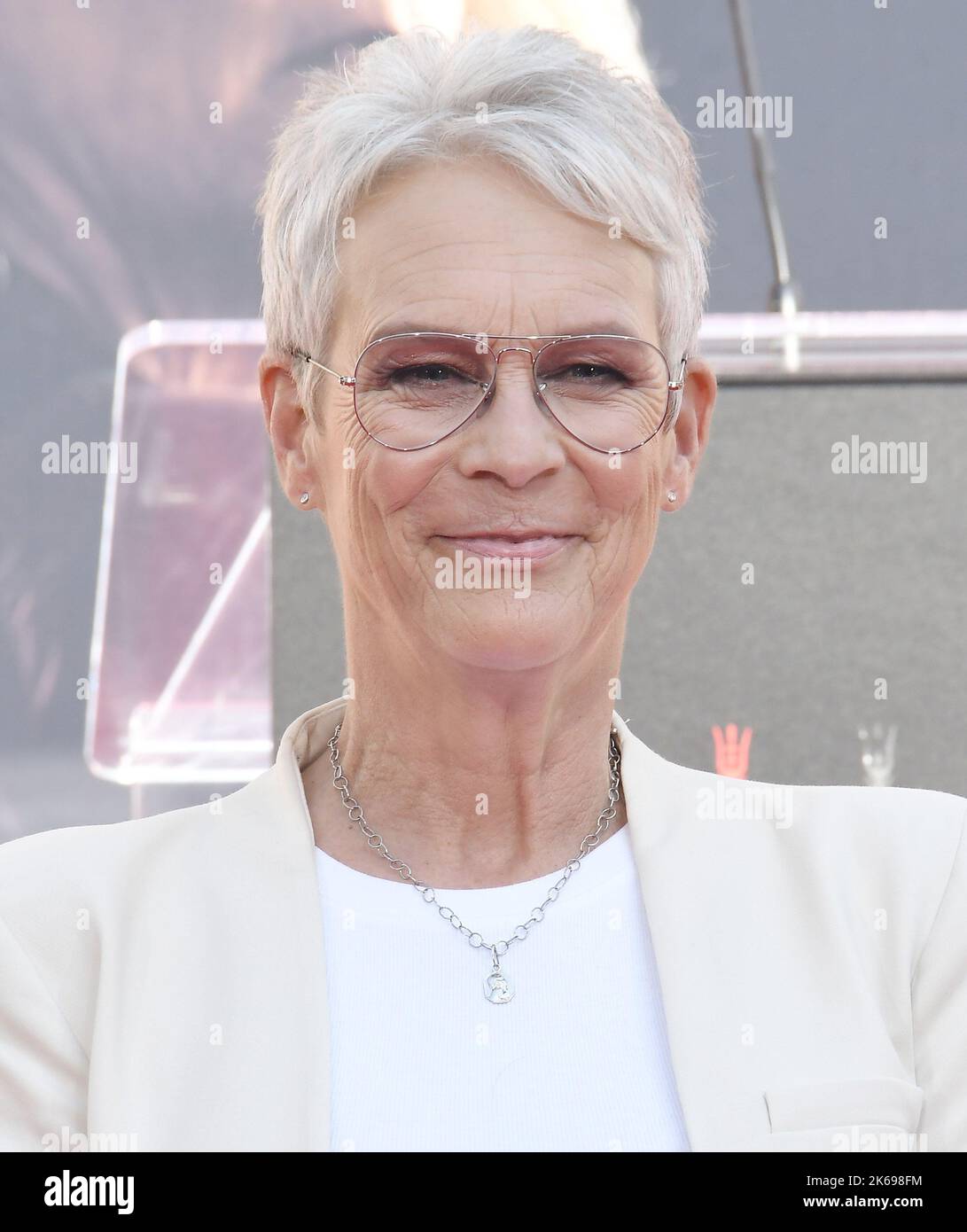 Jamie Lee Curtis Hand & Footprint Ceremony held at the TCL Chinese ...