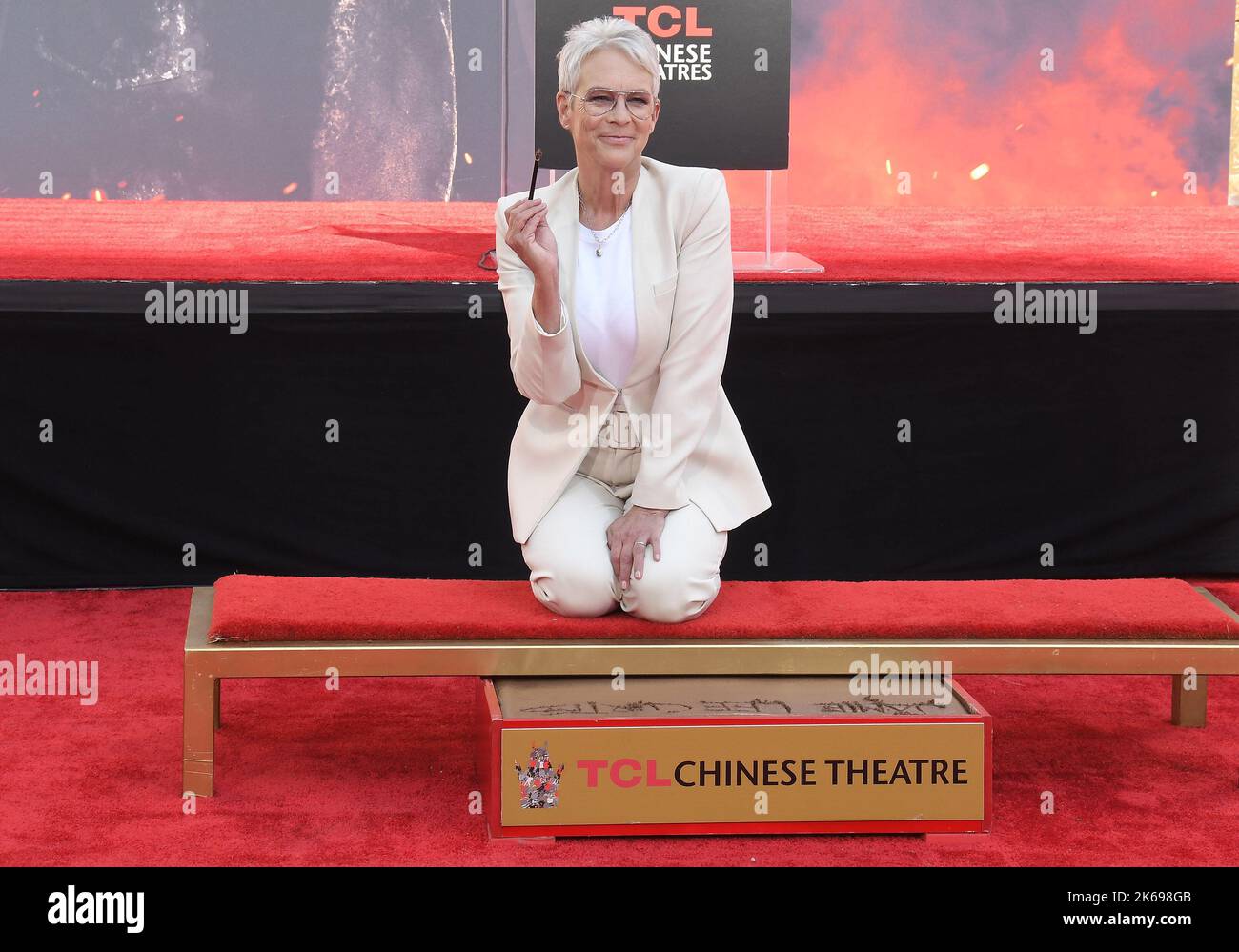 Jamie Lee Curtis Hand & Footprint Ceremony held at the TCL Chinese ...