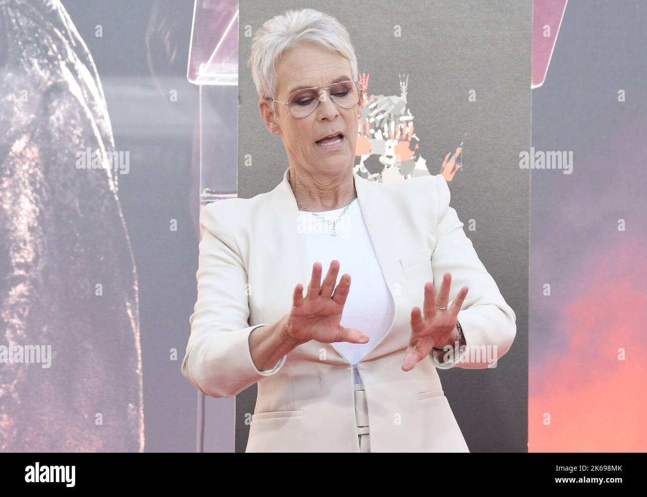 Jamie Lee Curtis Hand & Footprint Ceremony held at the TCL Chinese ...